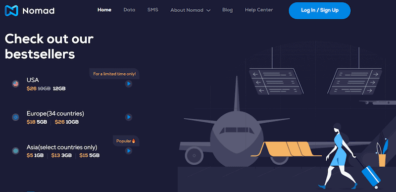 Nomad eSim Review: Best Option for Travelers? ⋆ Expert World Travel